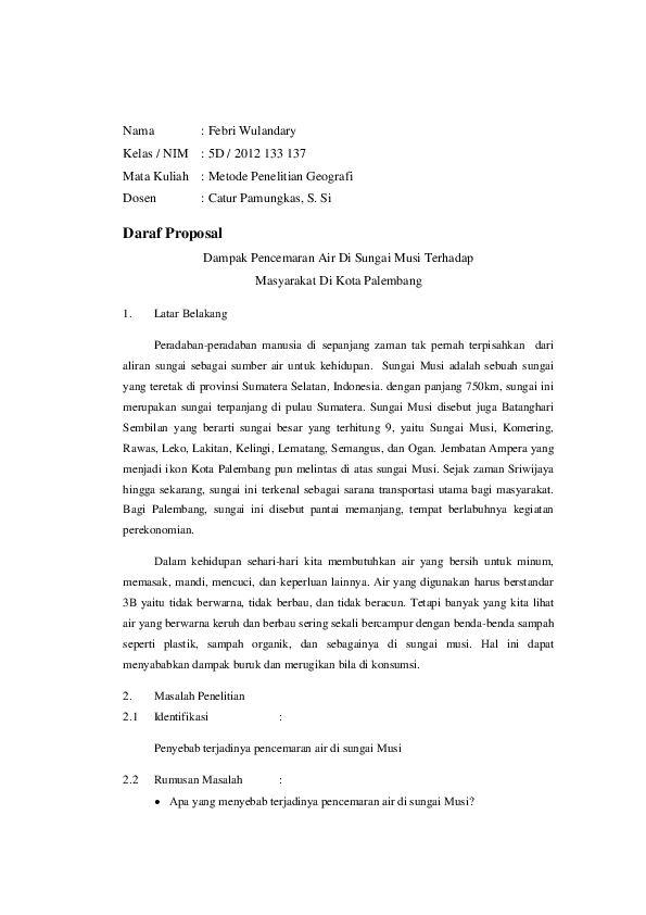 (DOC) Daraf Proposal