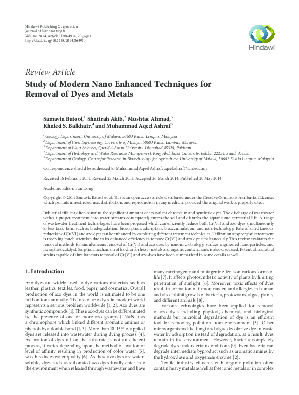 (PDF) Published Review article