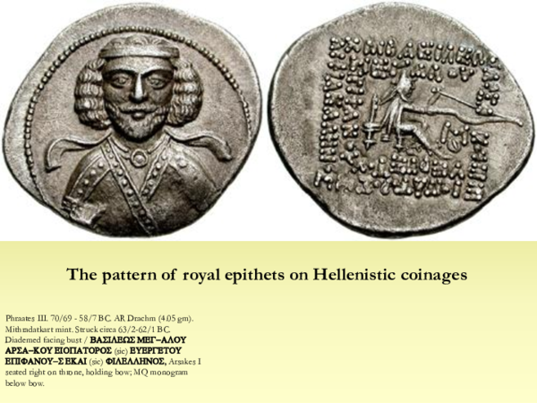 (PPT) The pattern of royal epithets on Hellenistic coinages (Powerpoint)