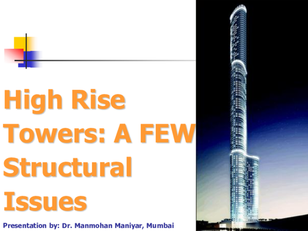 (PDF) High Rise Towers: A FEW Structural Issues