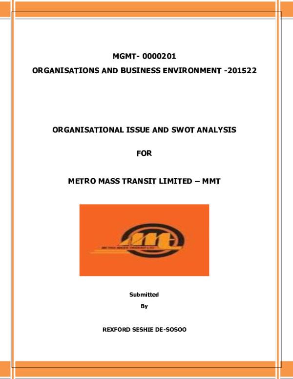 (DOC) MGMT-0000201 ORGANISATIONS AND BUSINESS ENVIRONMENT -201522 ...