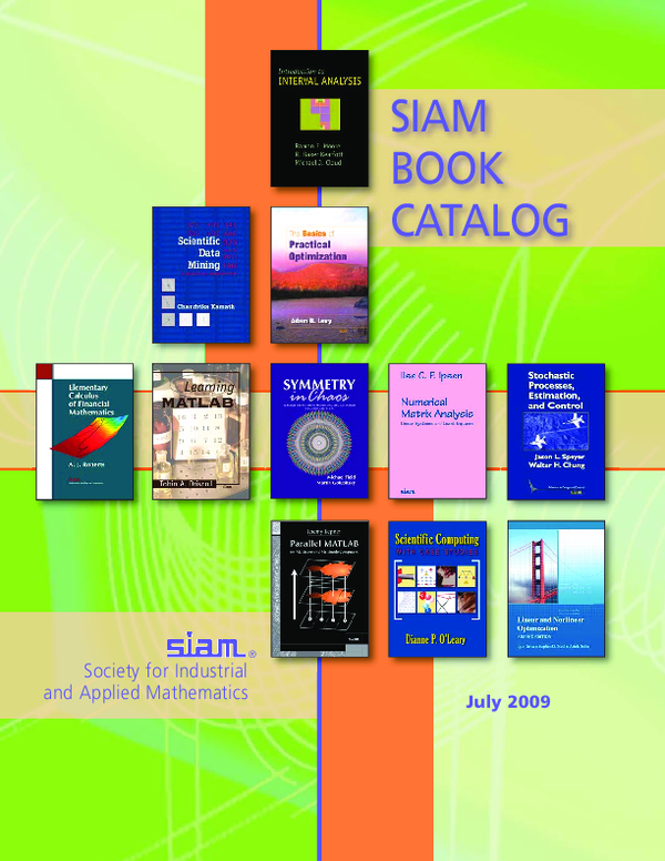 Pdf Introduction To Derivative Free Optimization Andrew Conn