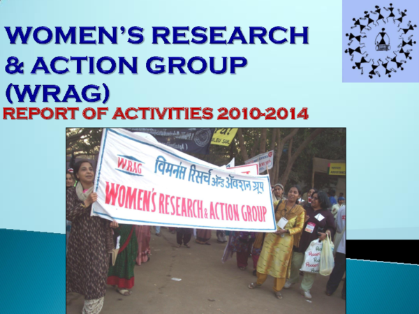 Woen's Research and Action Group (WRAG) Activity Report (1993-2014)
