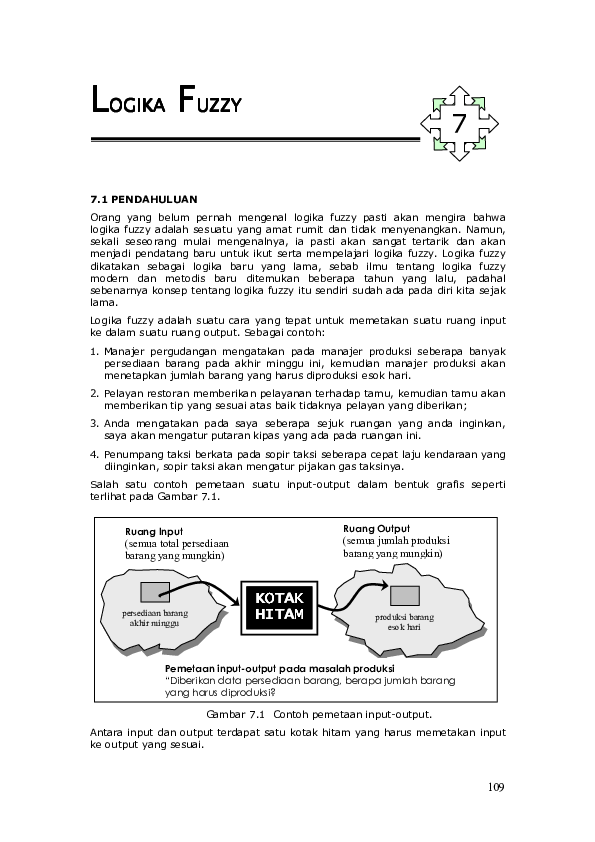 (PDF) Logika Fuzzy