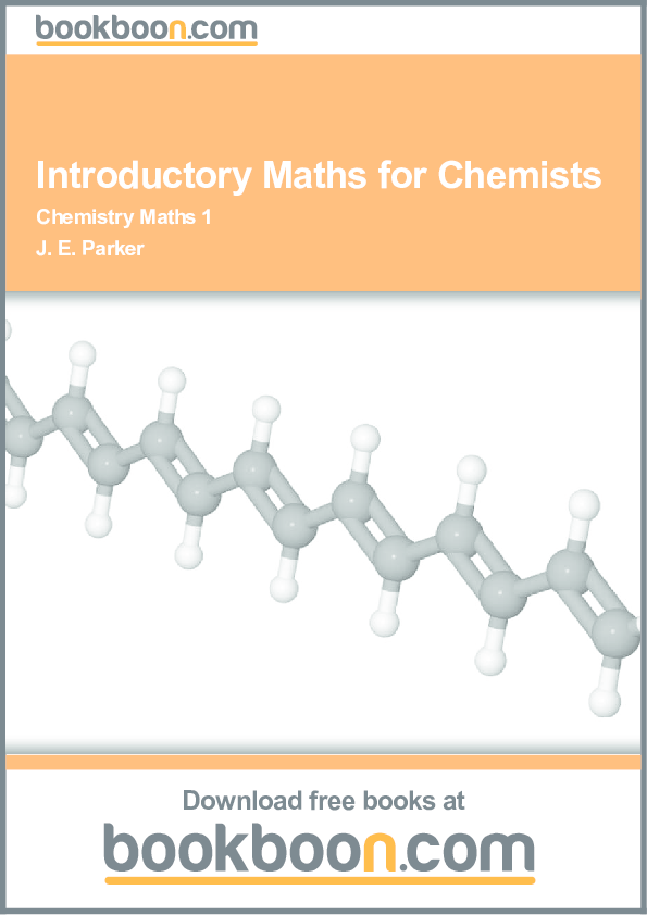 (PDF) Introductory Maths for Chemists