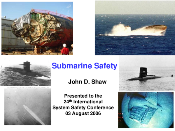 (PPT) Submarine Safety