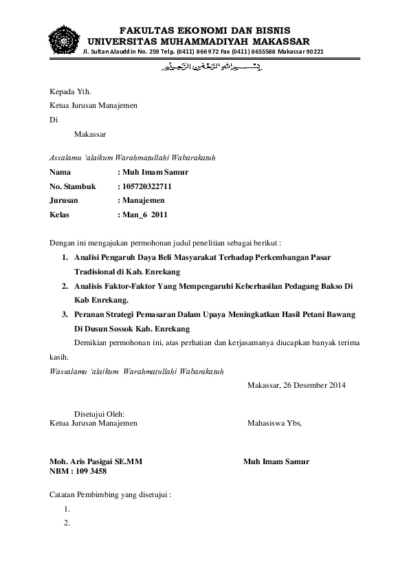 (DOC) contoh format judul