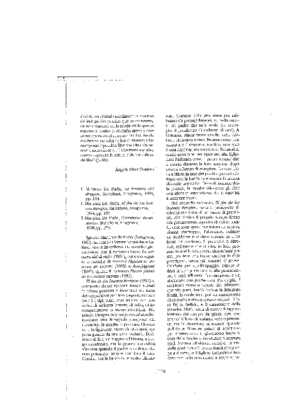 (PDF) “La ternura del dragón”, “El fin de los buenos tiempos” e ...