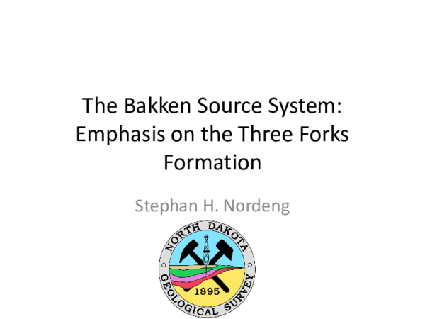 (PDF) The Bakken Source System: Emphasis on the Three Forks Formation