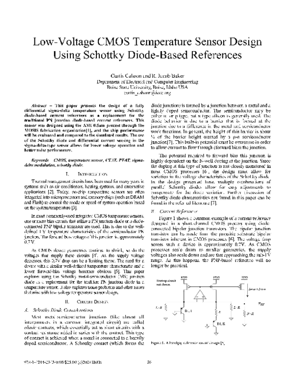 (PDF) Low Temperature Sensitivity CMOS Transconductor Based on GZTC MOSFET Condition | Pedro ...
