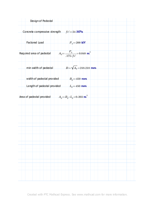 (PDF) Design of Pedestal