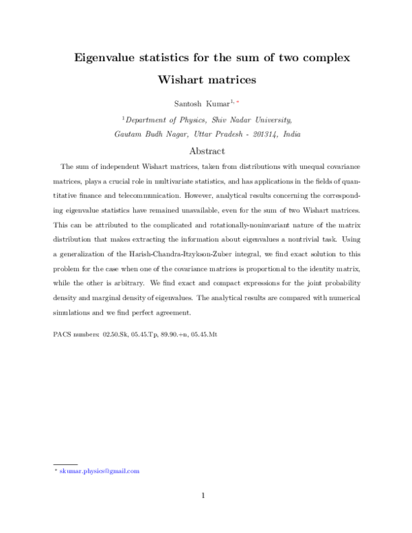 pdf-eigenvalue-statistics-for-the-sum-of-two-complex-wishart-matrices