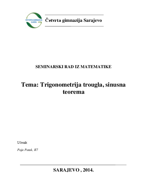 (PDF) Seminarski rad