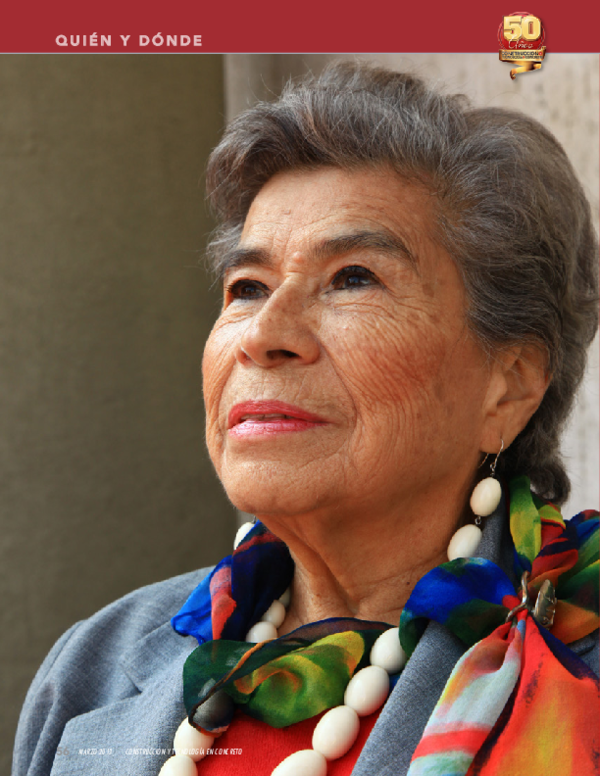 (PDF) 2013. Una urbanista con visión de género