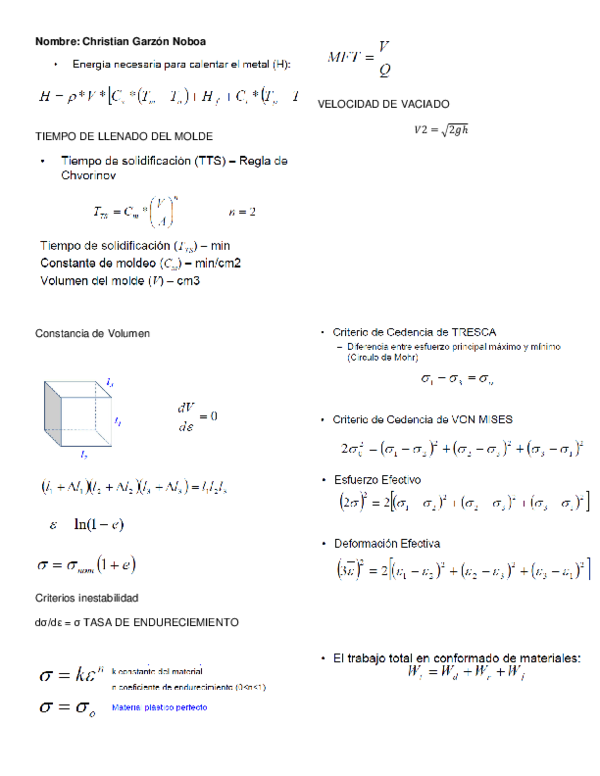 (PDF) formulario procesos manufactura