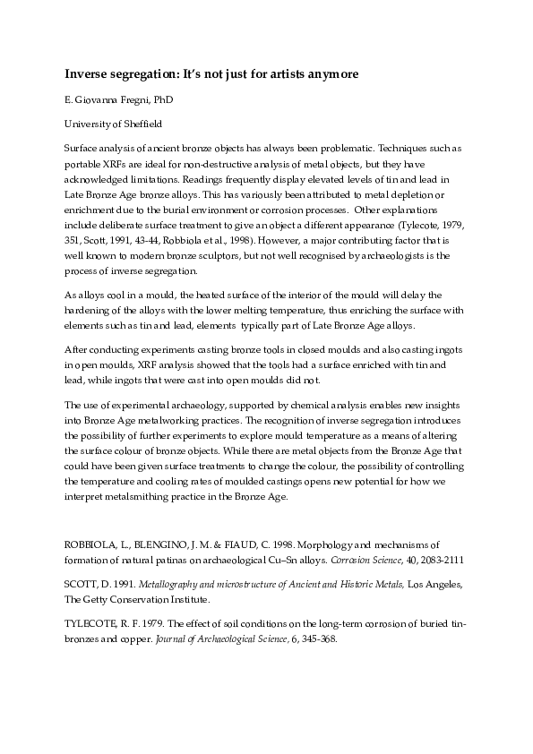 (DOC) Inverse segregation: It’s not just for artists anymore