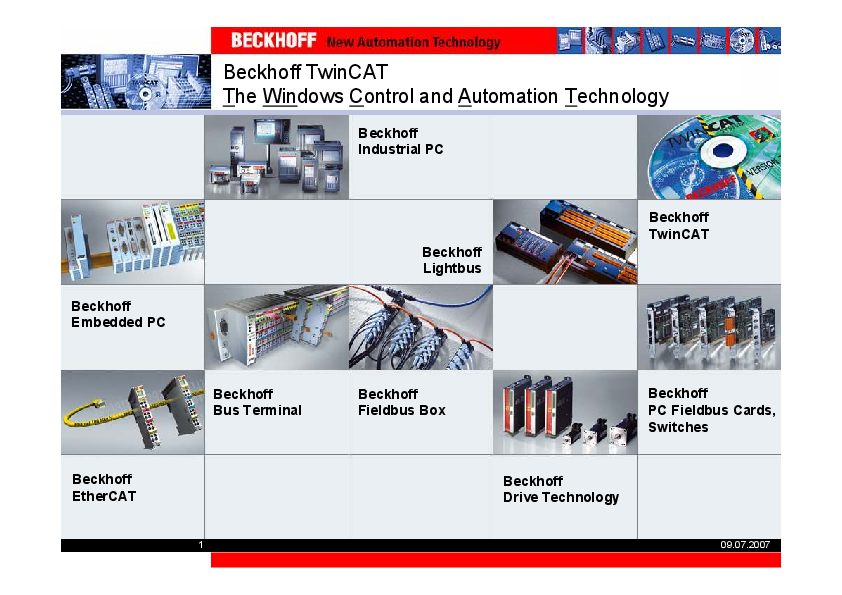 (PDF) Beckhoff TwinCAT The Windows Control and Automation Technology