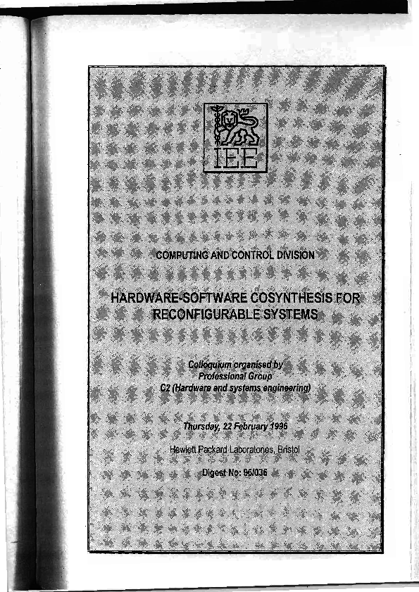 Pdf Provably Correct Hardware Compilation Using Timing Diagrams