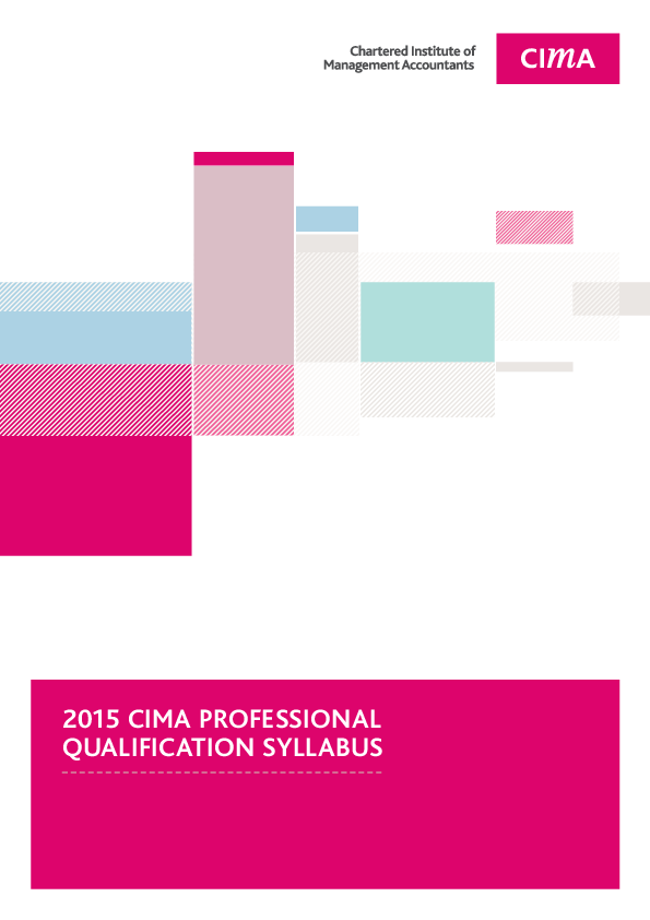 (PDF) 2015 CIMA PROFESSIONAL QUALIFICATION SYLLABUS 2015 CIMA ...