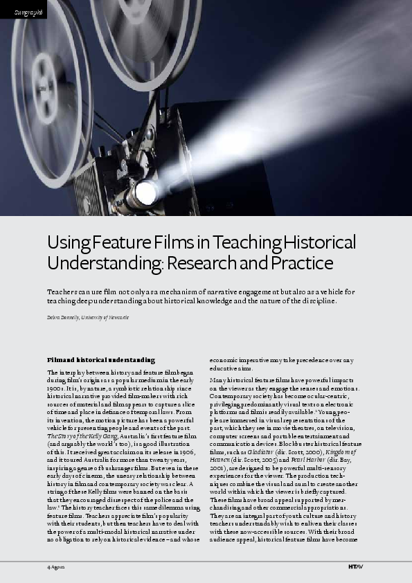 (PDF) Using feature films in teaching historical understanding ...