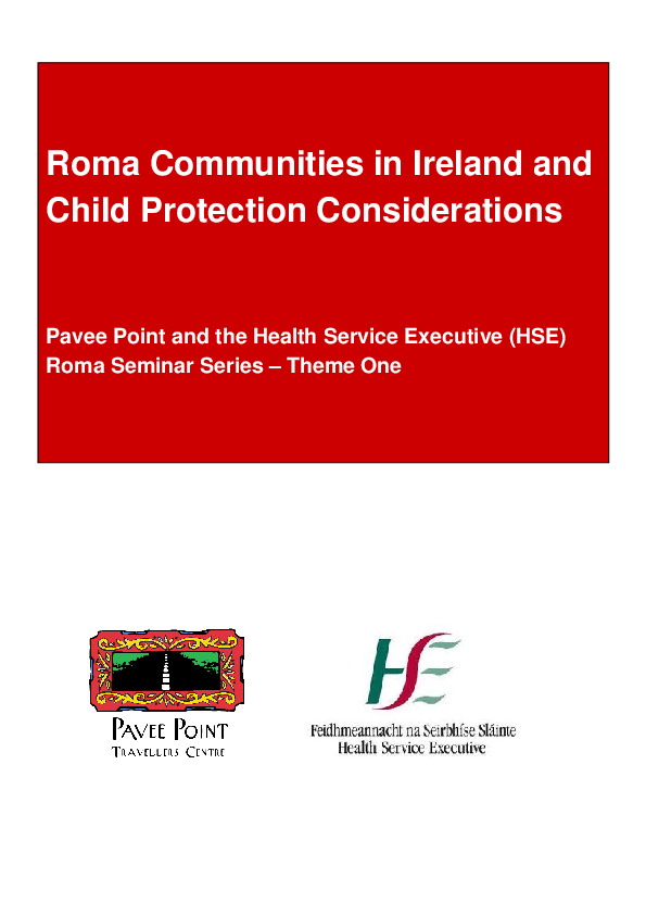 (PDF) Roma Communities in Ireland and Child Protection Considerations