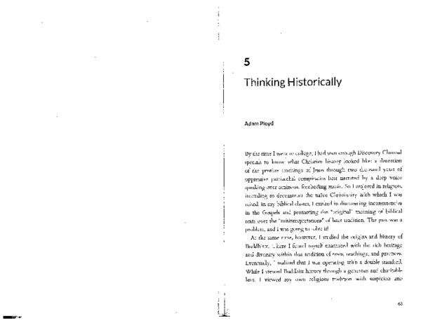 (PDF) Thinking Historically