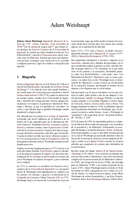 (PDF) Adam Weishaupt