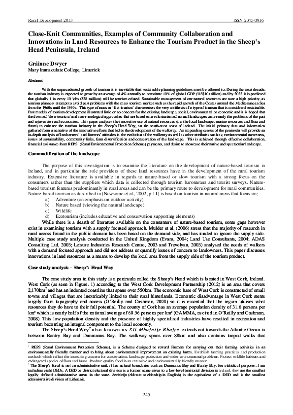 (PDF) Close-Knit Communities, Examples of Community Collaboration and ...