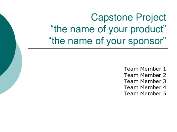 (PPT) Sample Slides final project