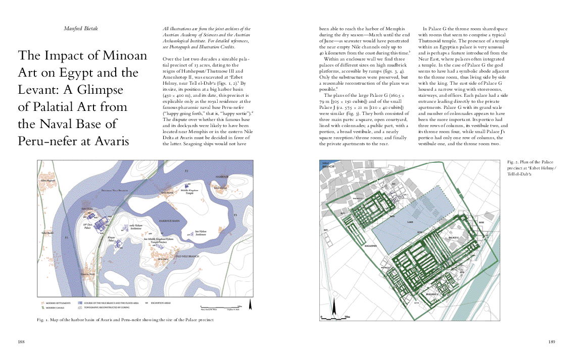 (PDF) “The Impact of Minoan Art on Egypt and the Levant – A Glimpse on ...