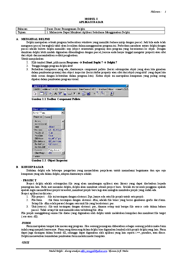 (PDF) latihan delphi 7