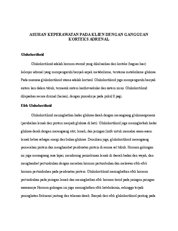 (DOC) ASUHAN KEPERAWATAN PADA KLIEN JIWA DENGAN KECEMASAN (ANXIETAS) | sisilia tantri - Academia.edu