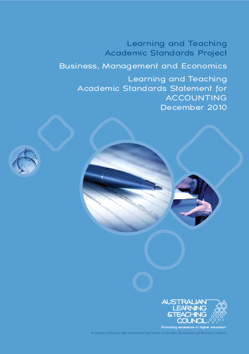 (PDF) Learning and Teaching Academic Standards Statement for Accounting ...