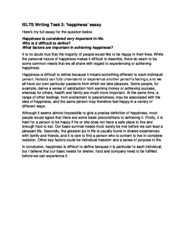 (DOC) IELTS Writing Task 2