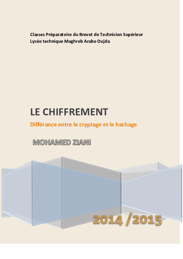 (DOC) tique DSI1 – MOHAMED ZIANI Classes Préparat oire du Brevet de 20 ...