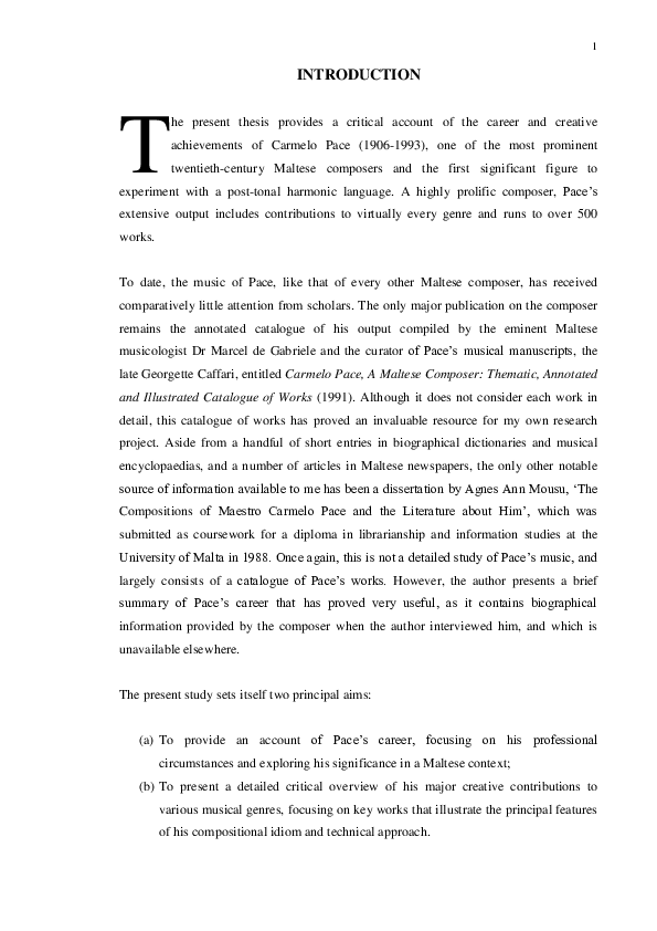 (PDF) Introduction - Thesis Chapter