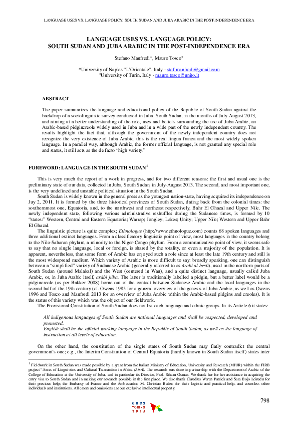 government language levels
