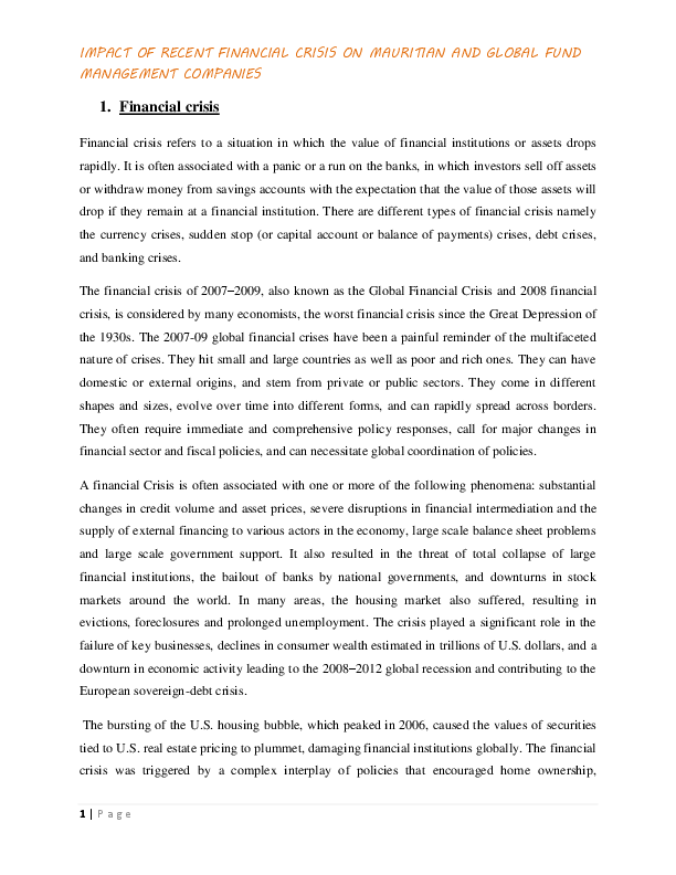 2008 recession causes in us