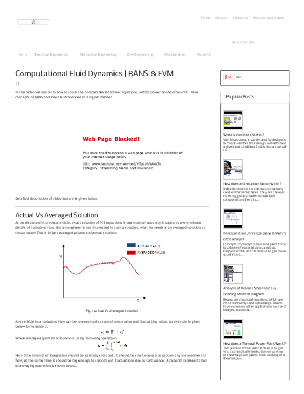 Pdf Computational Fluid Dynamics Rans And Fvm ~ Learn Engineering
