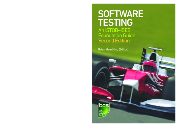 (PDF) British Informatics Society - Software Testing - An ISTQB-ISEB ...