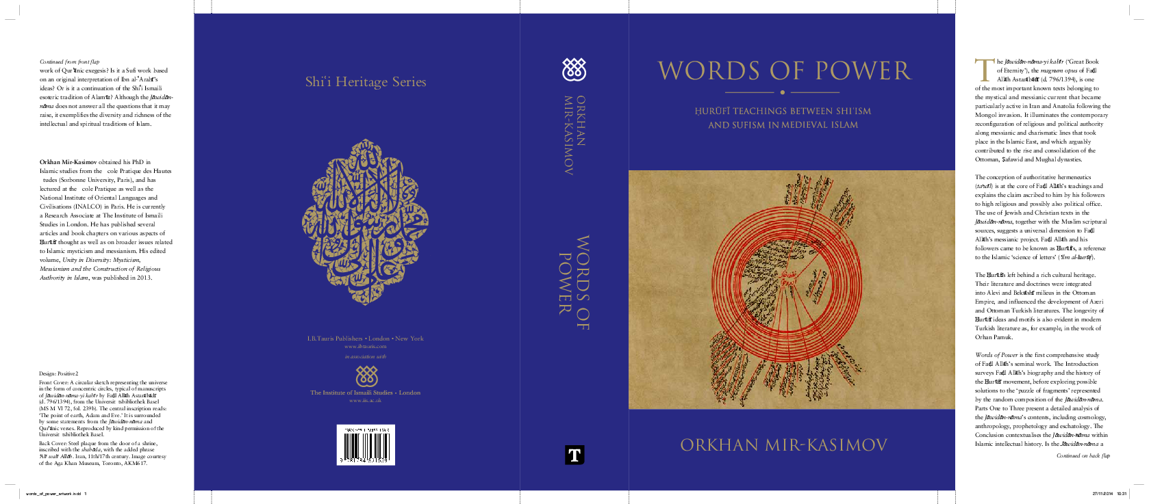Words of Power: Hurufi Teachings between Shi'ism and Sufism in Medieval ...