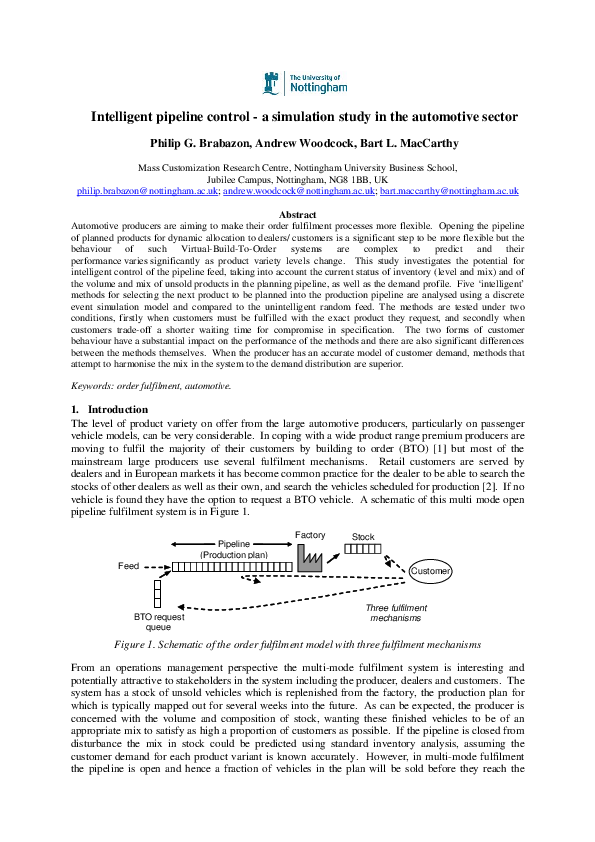 (PDF) Using a central Vehicle Holding Compound (VHC) in an open ...