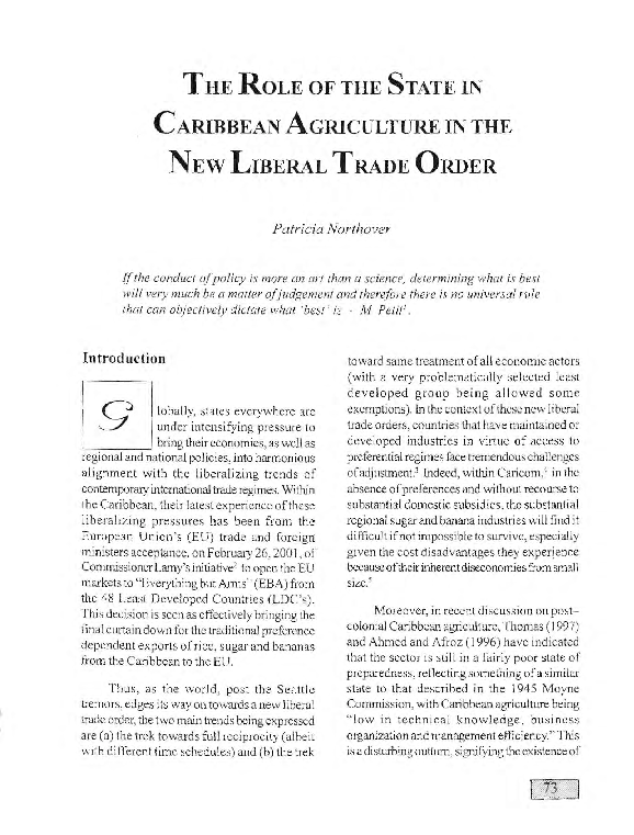 (PDF) Role of the state in neoliberal order