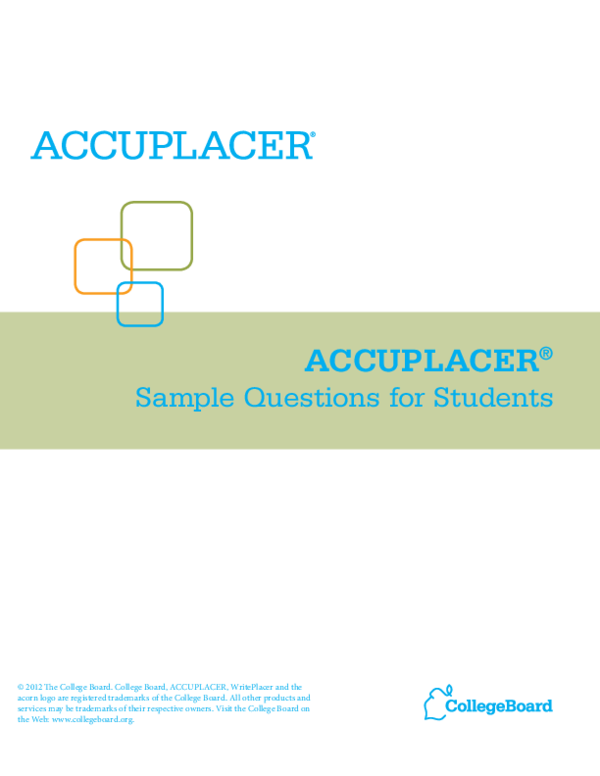 (PDF) Accuplacer-sample-questions-for-students