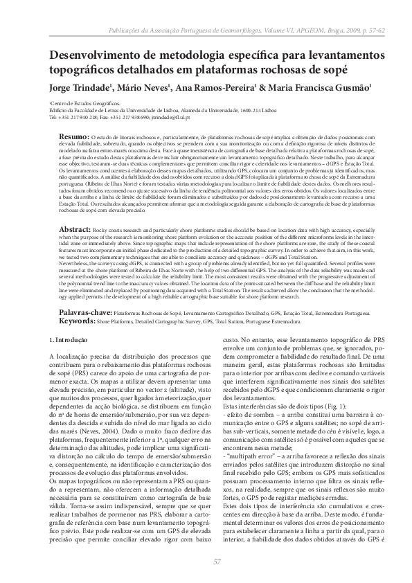 (PDF) Desenvolvimento de metodologia específica para levantamentos ...