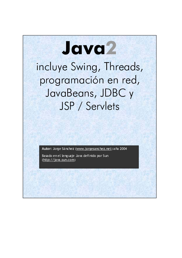(PDF) JavaBeans, JDBC y
