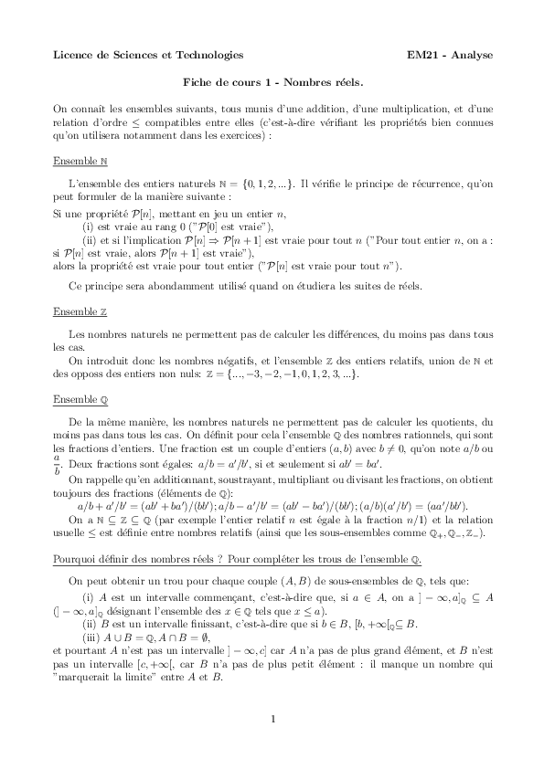 nombres reels ( ordrev dans R )