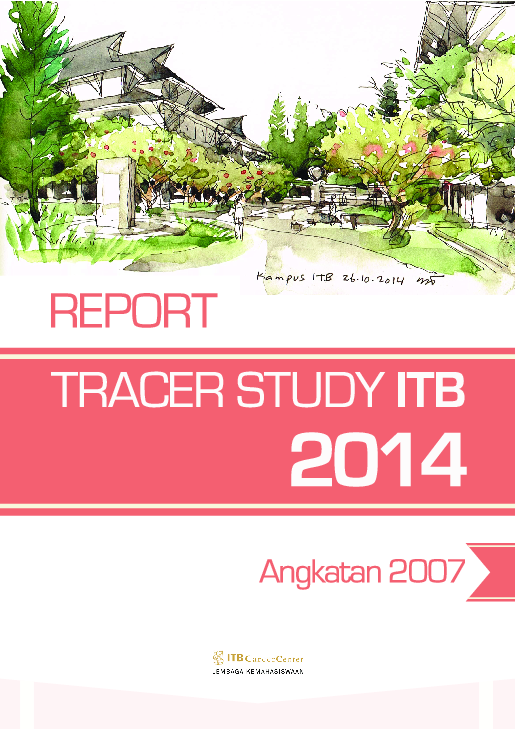 (PDF) Buku Report Tracer Study ITB 2014