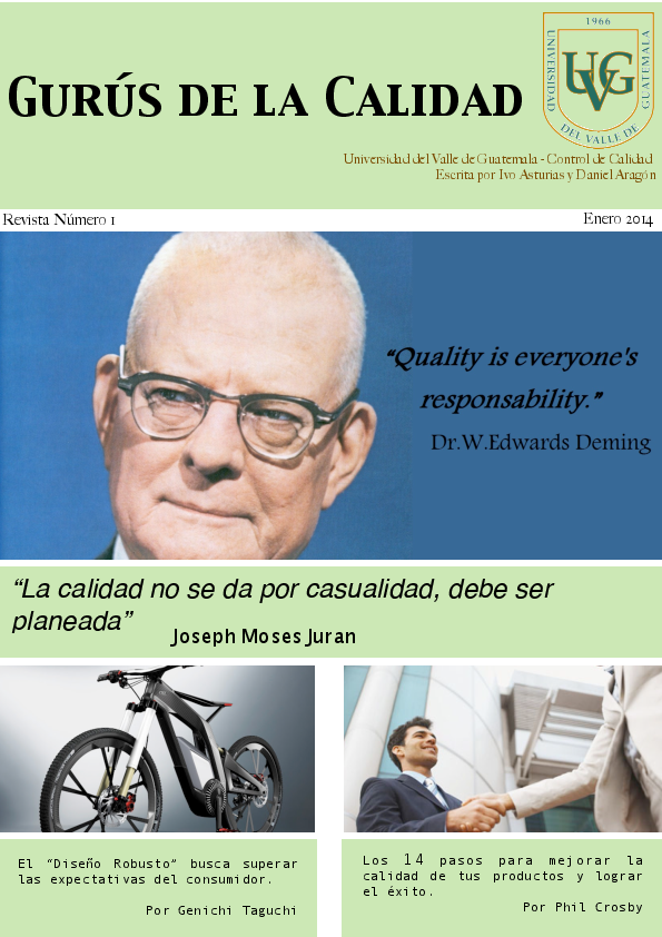 (PDF) Gurús de calidad