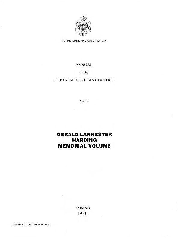 (PDF) Safaitic inscriptions in the Amman Museum and Other Collections II